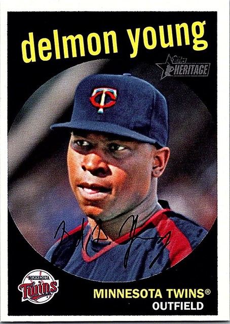 2008 Topps Heritage - #171 Delmon Young for sale online | eBay