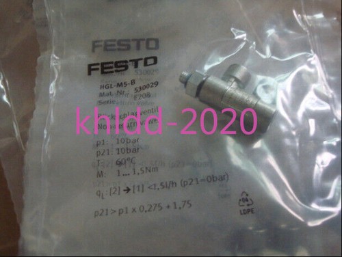 1PC New Festo HGL-M5-B 530029 Valve Brand | eBay