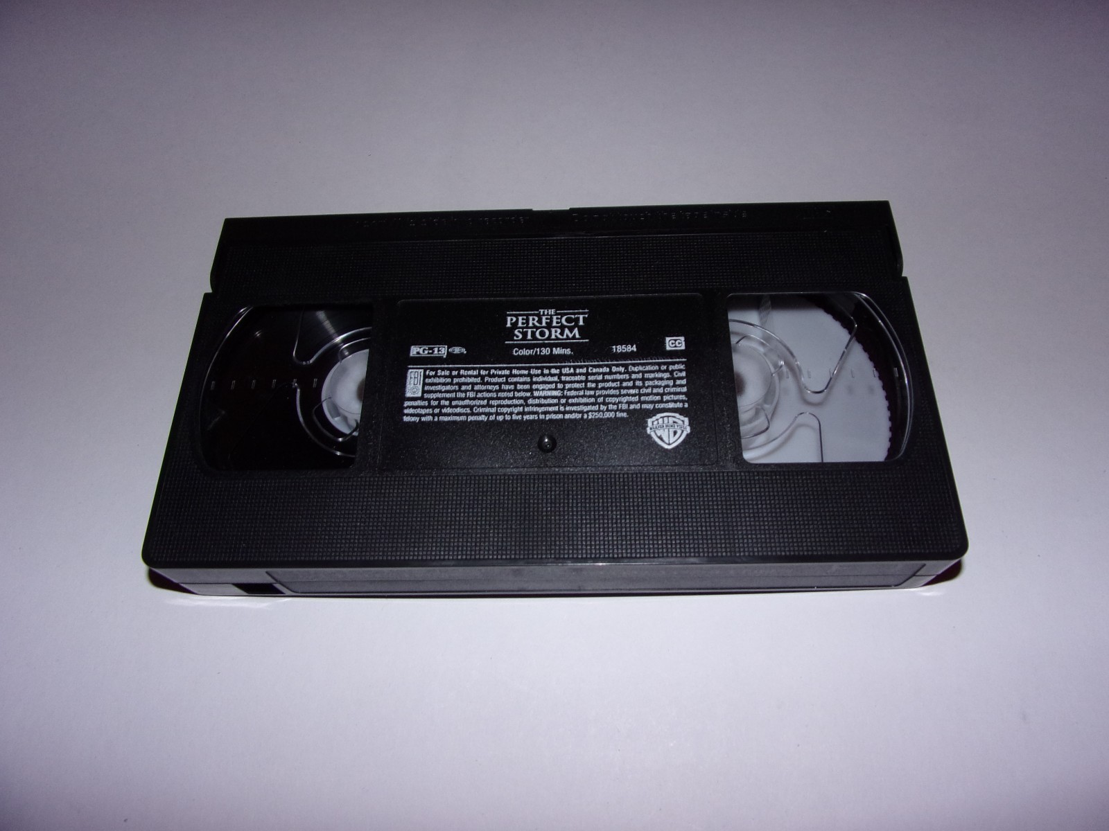 The Perfect Storm (VHS, 2000) George Clooney, Mark Wahlberg 85391858430 ...