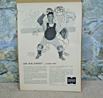 Vintage Monsanto Print Advertisement Featuring Del Rice St Louis ...