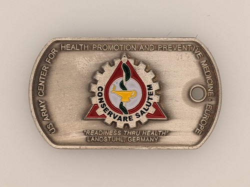 Serialized US Army Center for Health Promotion Commander's Challenge ...