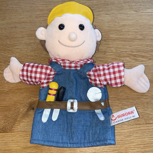 Bob the Builder Hand Puppet Tool Belt Plush Aurora | eBay