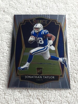 🔥🏈2020 Select Jonathan Taylor Rookie Premier Level Base #153 Colts RC🏈🔥 ...
