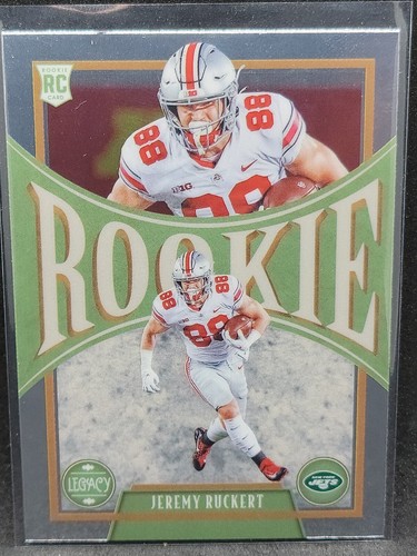 2022 PANINI LEGACY JEREMY RUCKERT SILVER PREMIUM PARALLEL ROOKIE CARD ...