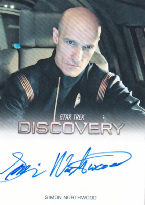Star Trek Discovery S5 Autograph Card Seamus Patterson as Cadet Harral ...
