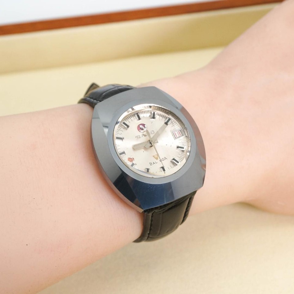 RADO BALBOA V Auto Mechanical Watch 2301 Winding Cut Glass Used | eBay