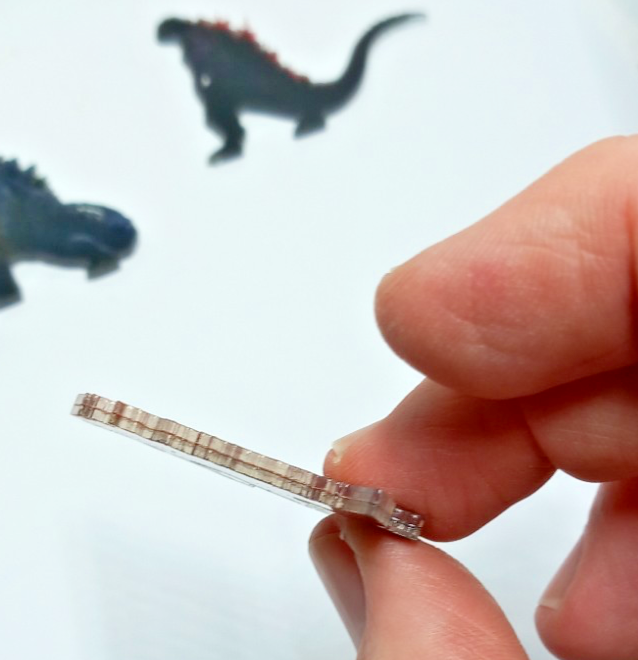 Godzilla Gashapon 2" Figure / Toy Bundle + 2D Extras - Kaiju mini ...