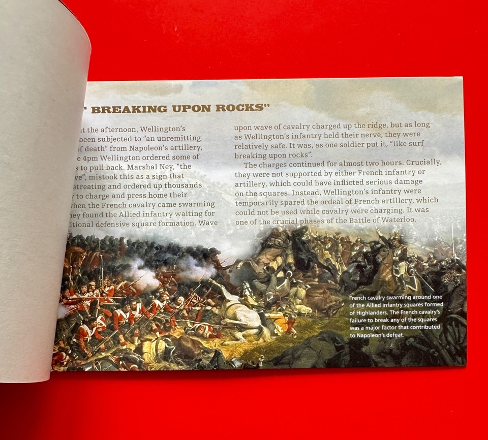 Royal Mail Prestige Booklet - The Battle of Waterloo DY 14 - Mint ...