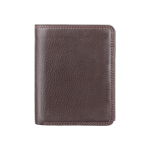 Visconti Heritage-11 Soft Thin Leather Quad Fold Wallets (Brown) | eBay