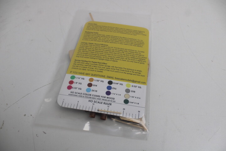 FOS Scale Models Utility Barge Kit NEW | eBay