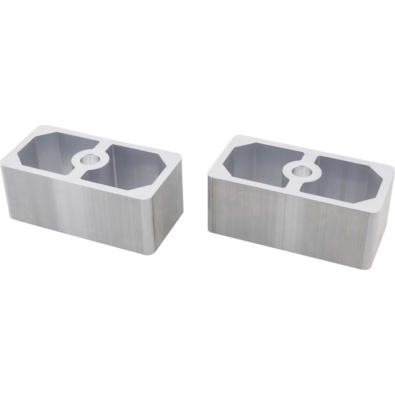 Universal Leaf Spring Lowering Block Kit, 2 Inch Drop, Fits GM, Ford ...