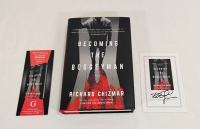 Becoming the Boogeyman Richard Chizmar Hardcover 1st Edition Signed Bookplate 9781668009161 | eBay