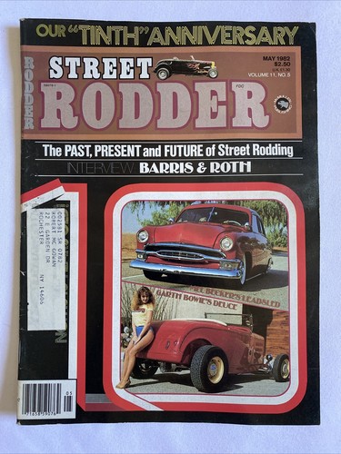 1982 May Street Rodder Magazine David Bowie’s Bullet Class Roadster ...