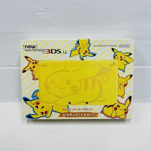 Nintendo 3DS LL XL Console Pokemon Pikachu Yellow Limited new | eBay