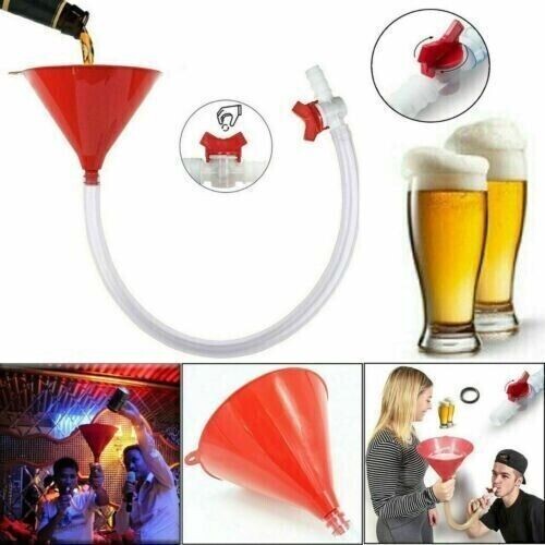 Drinking Beer Funnel