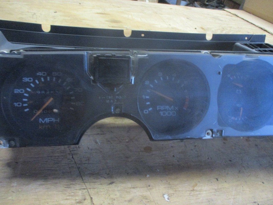 1982 83 84 85 86 87 FIREBIRD TRANS AM DASHBOARD GAUGE CLUSTER TACH | eBay