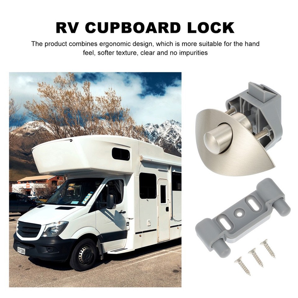 Marine Hanging Cabinet Lock Rv Compartment Door Latch Drawer Keyless ...