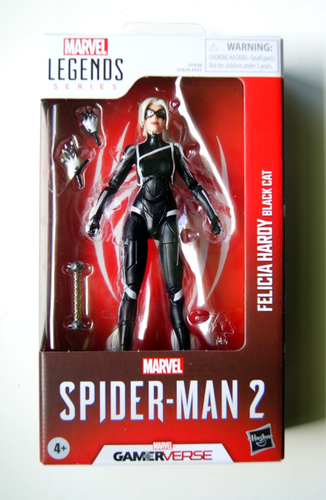 Marvel Legends Spider-Man 2 Gamerverse FELICIA HARDY BLACK CAT action ...