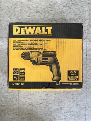 Dewalt DWD112 Heavy Duty 3/8” VSP Pistol Grip Drill | eBay