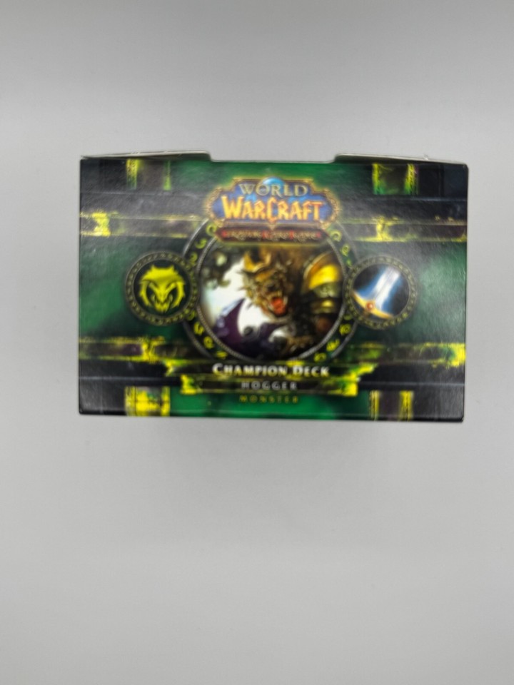 World Of Warcraft TCG Champion Deck Hogger Sealed Cards | eBay