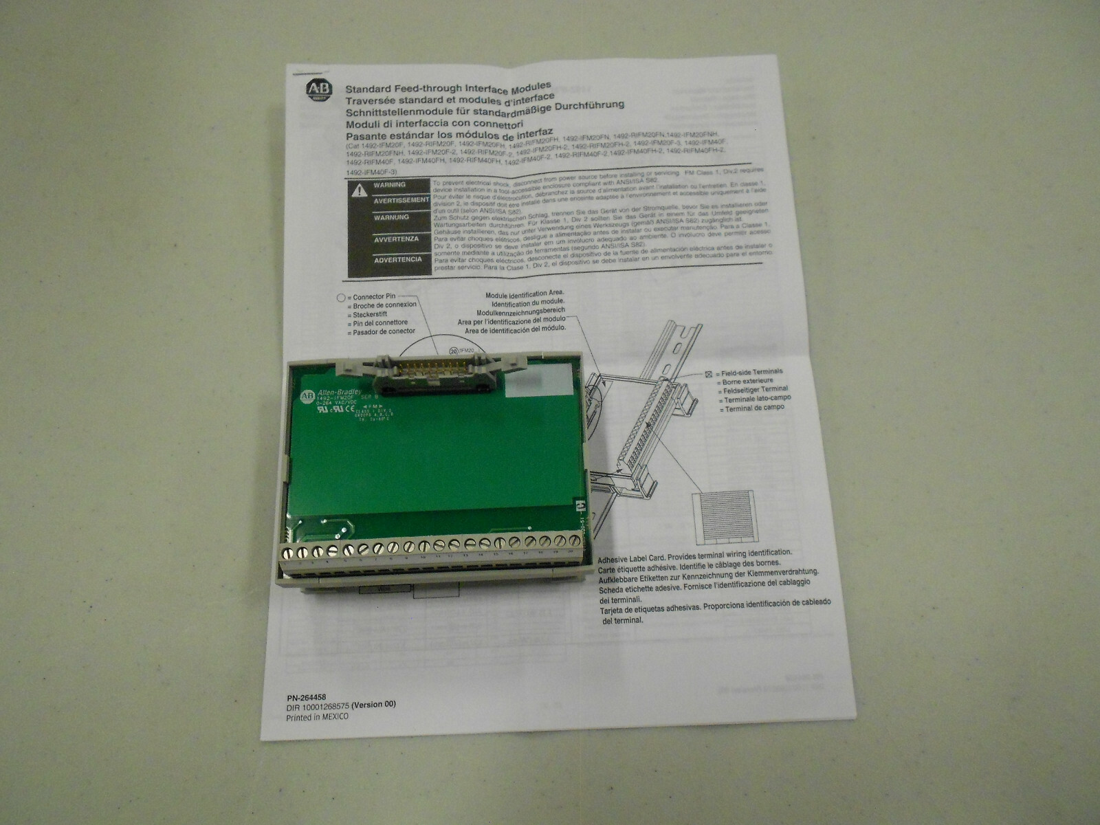 Allen Bradley 1492-IFM20F IFM Module | eBay