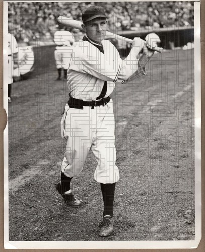 Bill Knickerbocker - 1933 Cleveland baseball - 8"x10" wirephoto | eBay