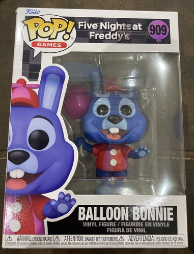 Funko POP! Vinyl 909 BALLOON BONNIE Five Nights At Freddy’s FNAF Video ...
