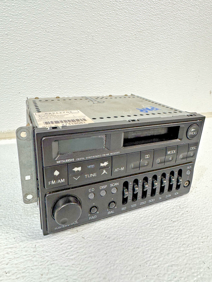 1993-1996 Mitsubishi 3000GT stereo radio cassette equalizer MB942703 ...