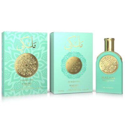 Malaki Turquoise EDP Perfume By Sahari 100 ML🥇Hot Super Rich Niche ...