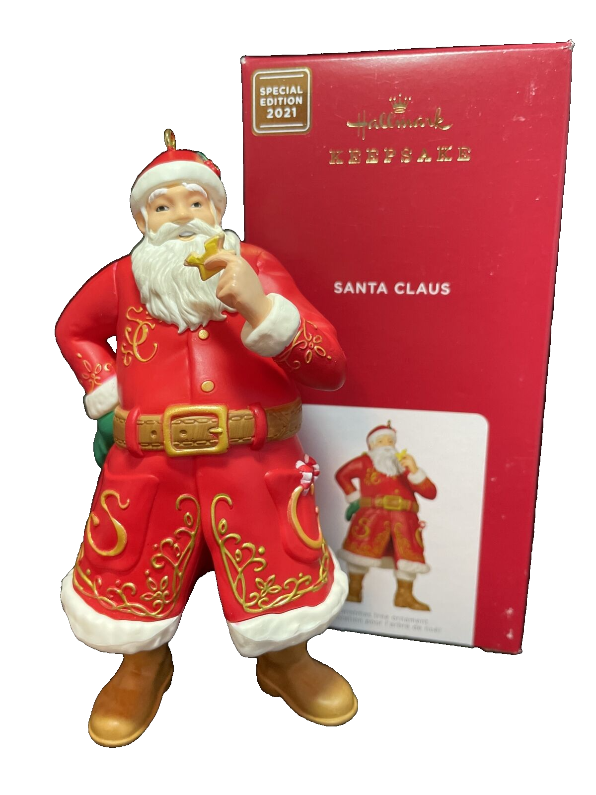 2021 Hallmark Ornament Santa Claus Special Edition | eBay