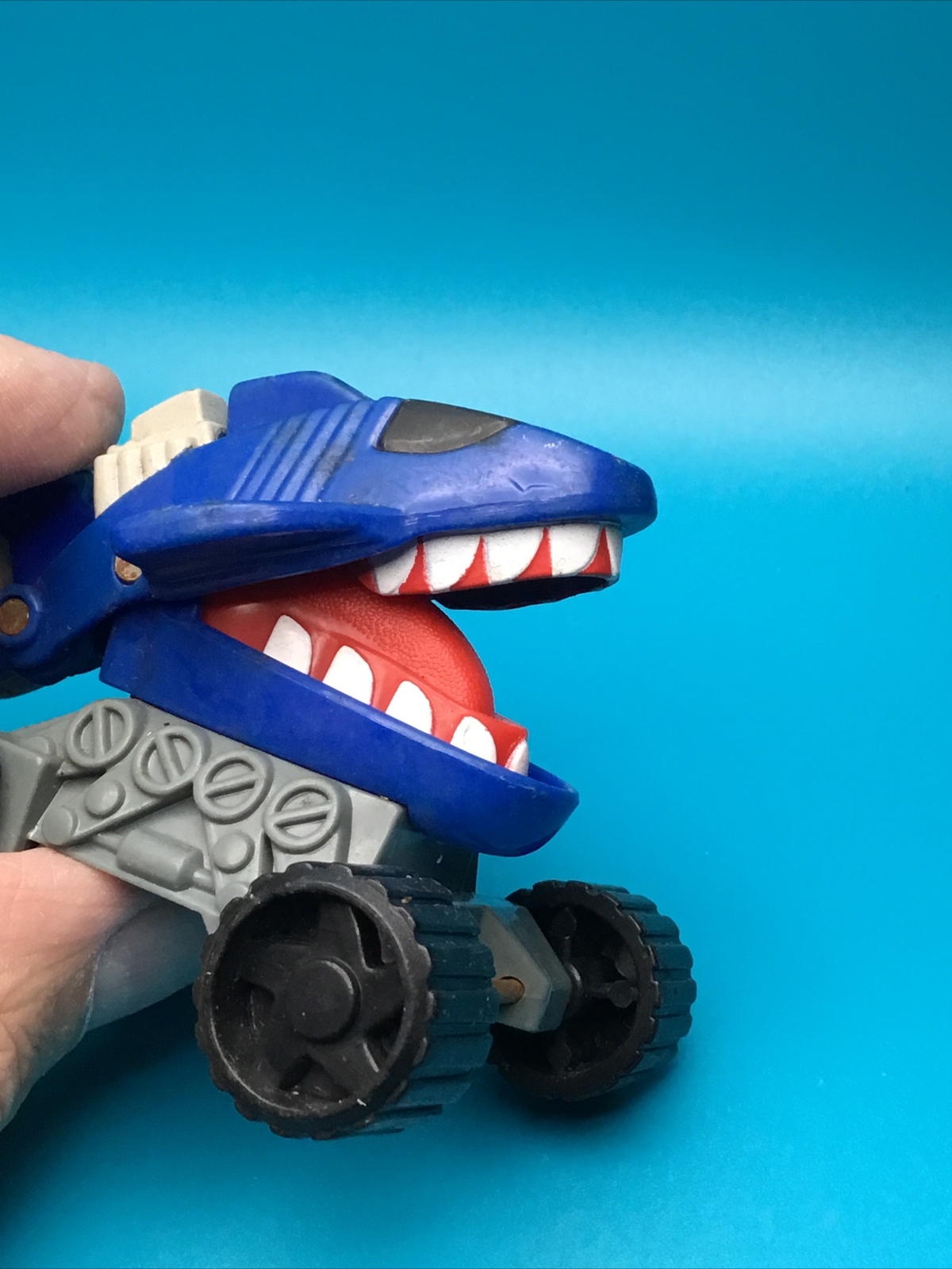 Vintage 1993 Hot Wheels Key Force Blue Shark Car kids Meal Toy | eBay