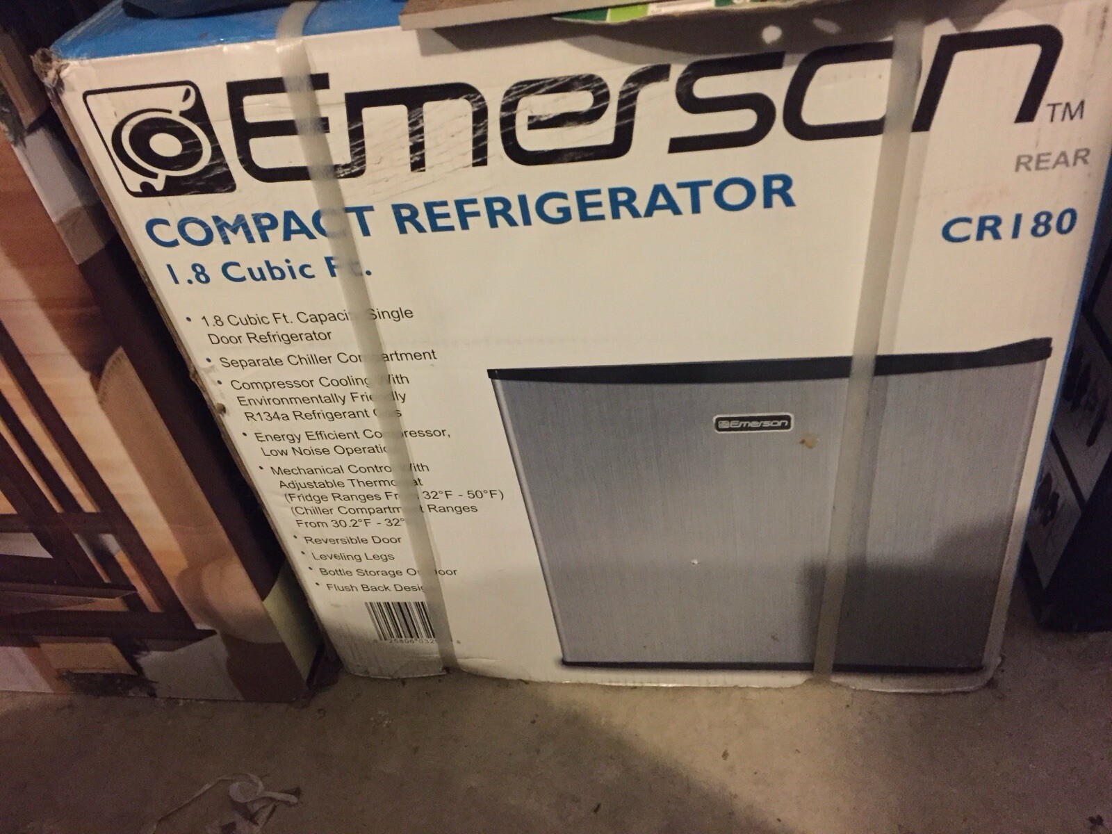 Emerson CR180 Compact Refrigerator | eBay