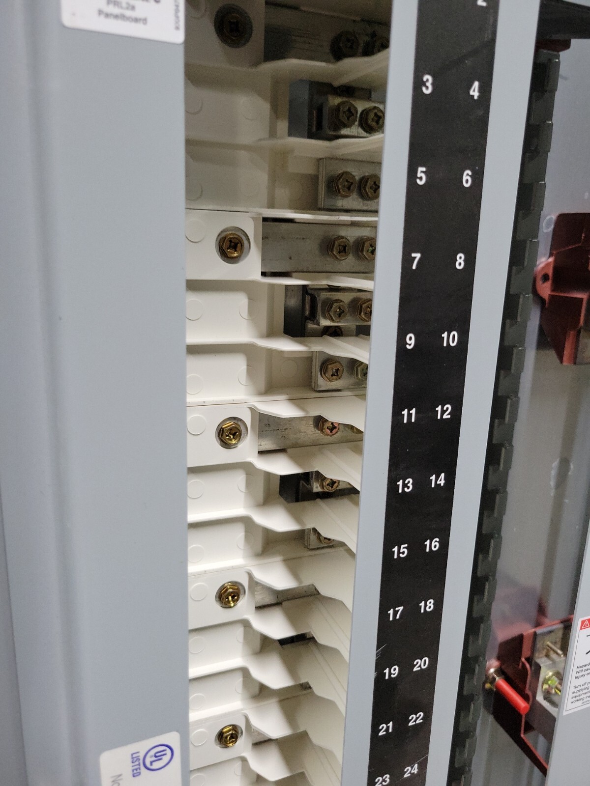 1- NEW Eaton PRL2A 225 AMP 480y/277v Interior Panel MLO 20X60 | eBay