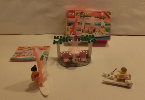 (E15) Lego 6401 Seaside Cabana Paradisa Town OVP / BA 100% Complete | eBay