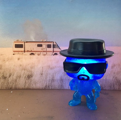Funko POP Television Breaking Bad BLUE CRYSTAL HEISENBERG #162 SDCC ...