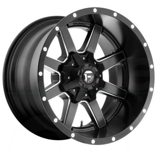 4-Fuel D610 Maverick 17x9 6x135/6x5.5" +1mm Black/Milled Wheels Rims 17 ...