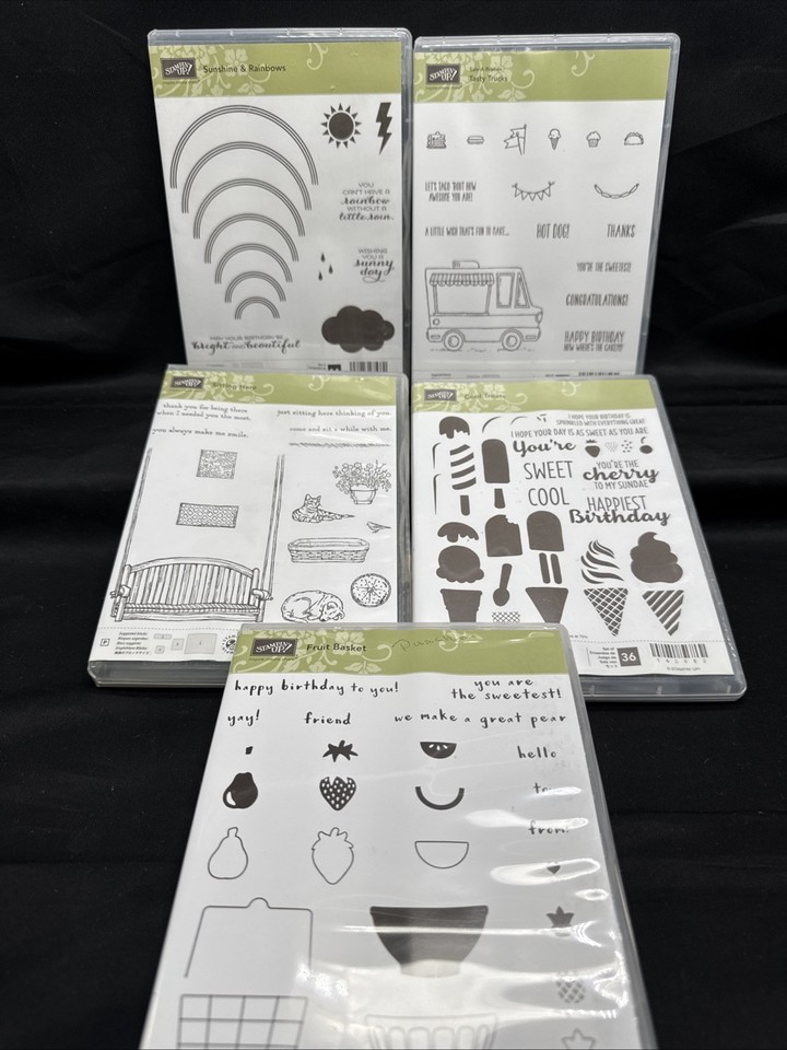 Stampin Up! Lot of 15 Assorted Photopolymer Cling Stamp Sets | eBay