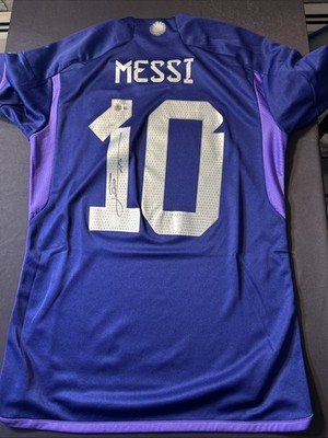Lionel Messi Signed Autograph AUTO AFA Soccer Jersey Beckett BAS COA ...