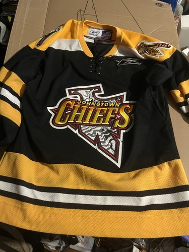 JOHNSTOWN CHIEFS (ECHL) REEBOK HOCKEY JERSEY - ADULT SMALL | eBay