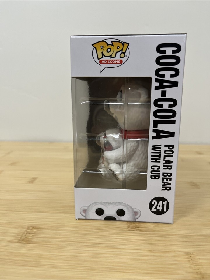 Funko POP AD ICONS Coca-Cola Polar Bear With Cub Vinyl Figure #241 | eBay