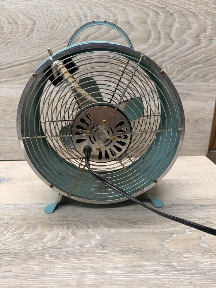 Intertek 10” Retro Electric Fan FE-20 Personal Mini Fan Stainless ...