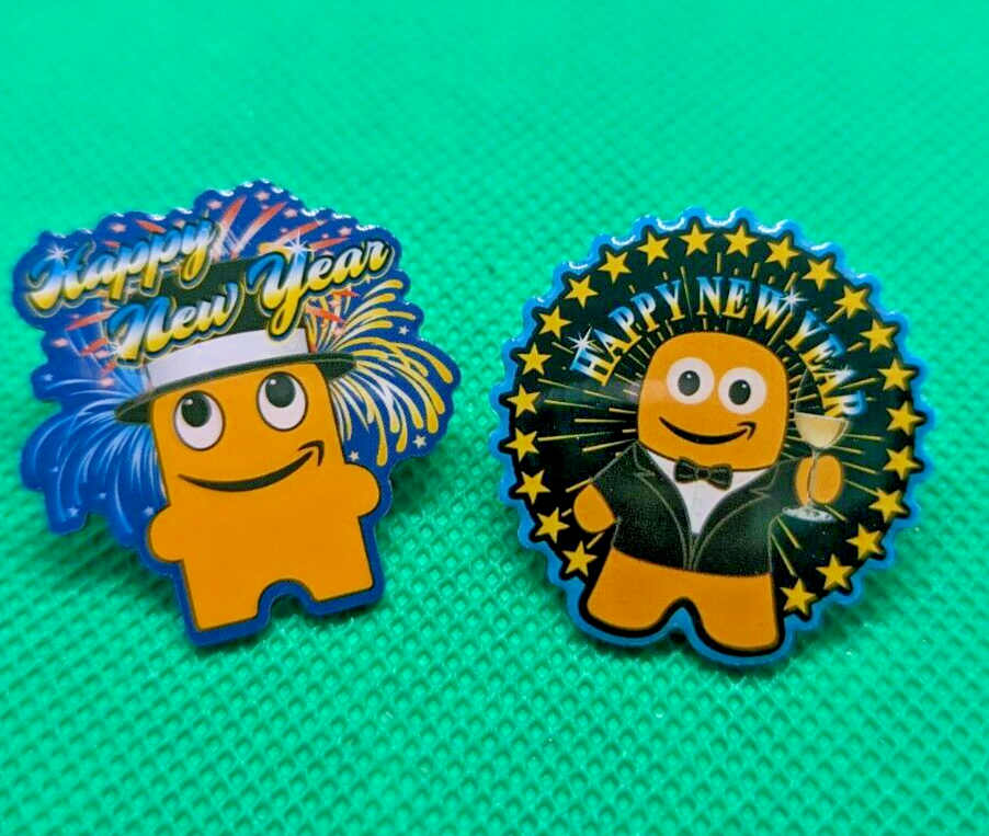 Amazon PECCY Pin New Years Lot of Two | eBay