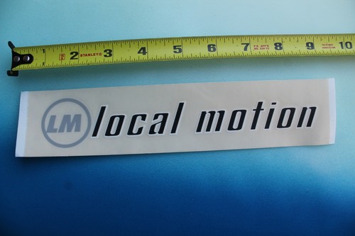 LOCAL MOTION Surfboards Hawaii Aloha Grey Vintage Surfing Sticker ...