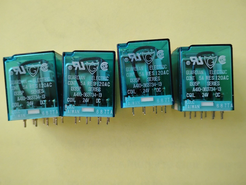 Lot of 4 Guardian Electric C-type ice-cube relays DPDT A410-363734-13 ...
