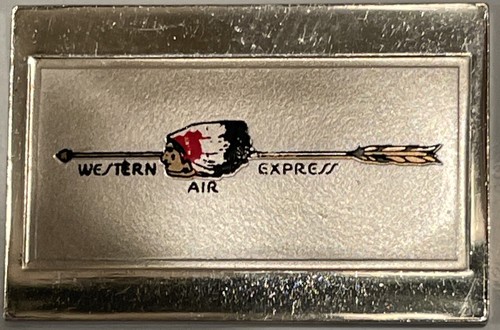 Western Air Express - Franklin Mint Sterling Emblems of World Greatest ...