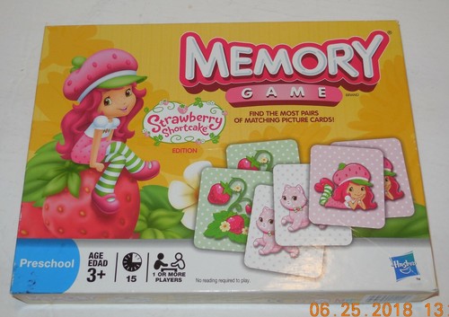 Hasbro Strawberry Shortcake Memory game 100% Complete | eBay