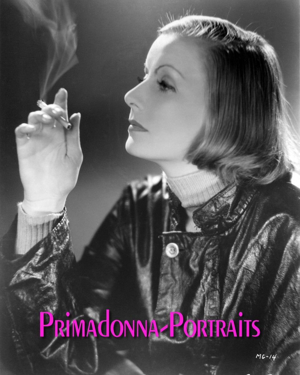Greta Garbo Fumando Estrellas... De Recambio