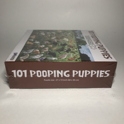 1000 Piece Puzzle 101 Pooping Puppies Dogs Pooping Puzzle | eBay