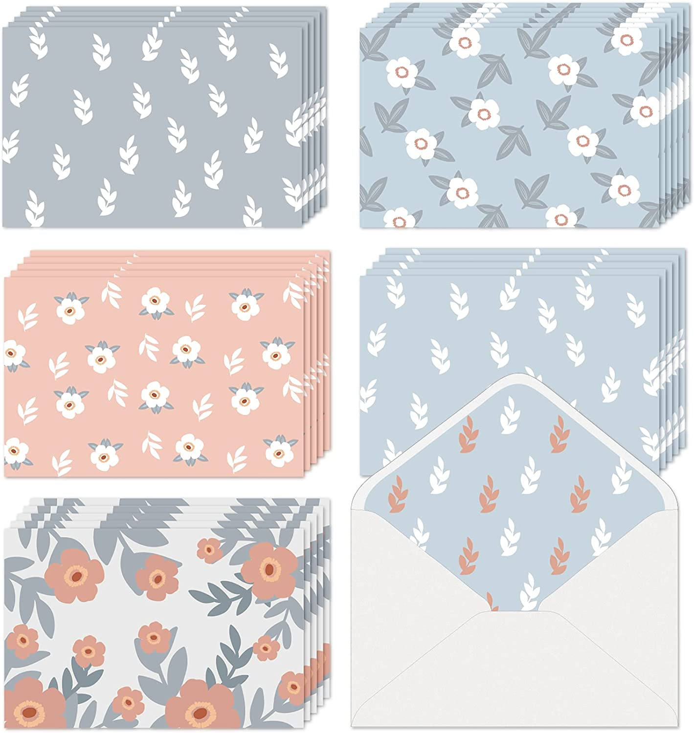 Blank Cards with Envelopes All Occasion 30-Blank Note Cards with ...