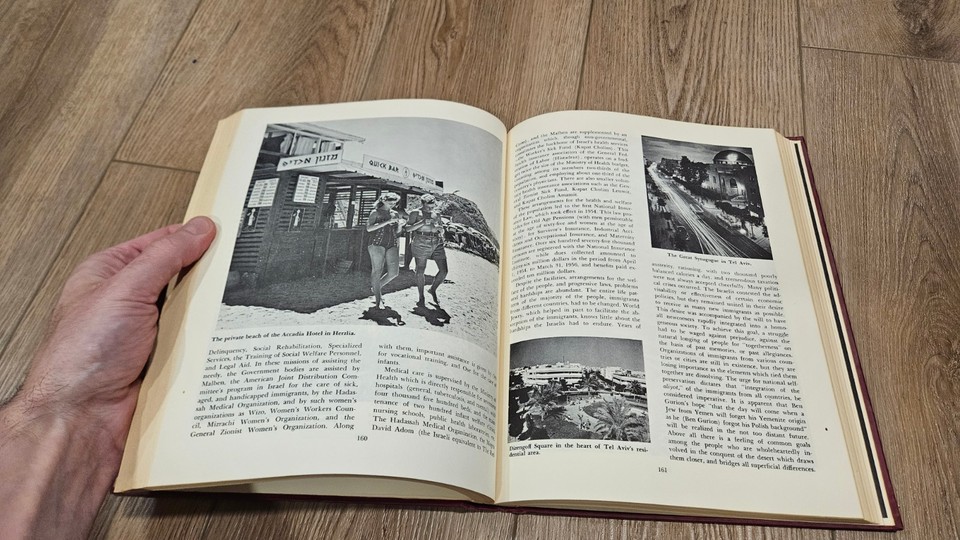 Pictorial History of Israel Jacob A Rubin First Edition 1958 HC ...
